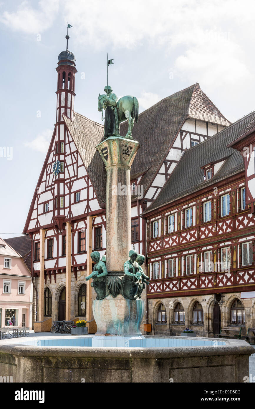 The historic town hall of Forchheim(Franconia, Germany Stock Photo - Alamy