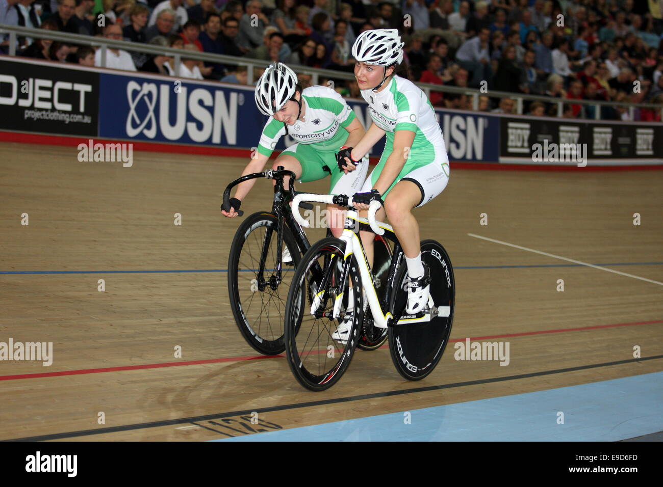 Lee Valley VeloPark, London, UK. 25th October 2014. Revolution Series ...
