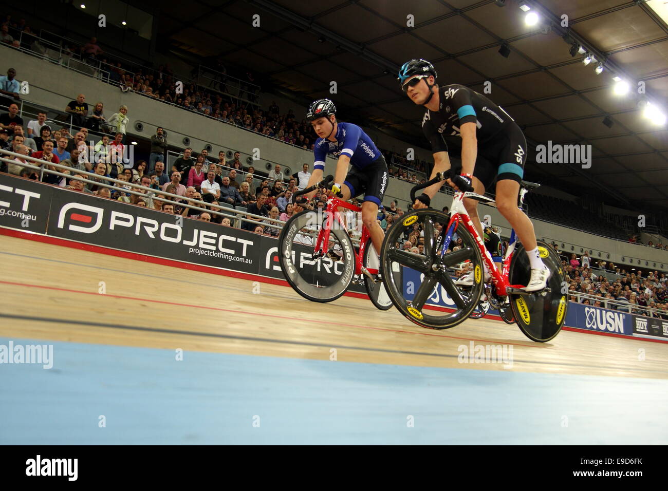 Lee Valley VeloPark, London, UK. 25th October 2014. Revolution Series ...
