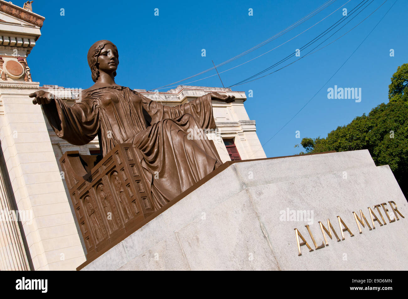 A view to the university at Havana, Cuba Stock Photo - Alamy