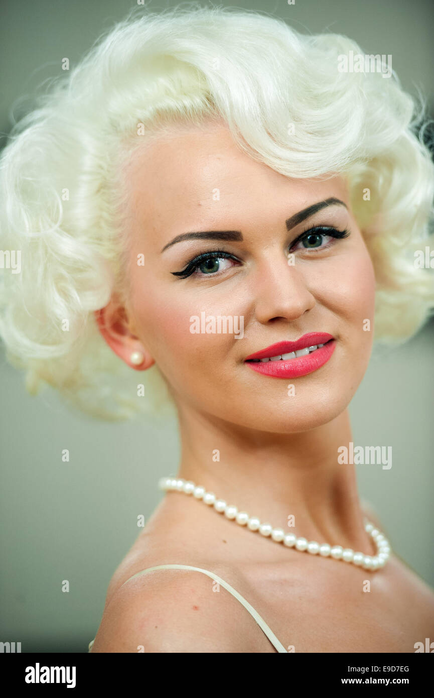 Miss USSR UK 2014 held at the Cadogan Hall. Beauty pageant competition ...