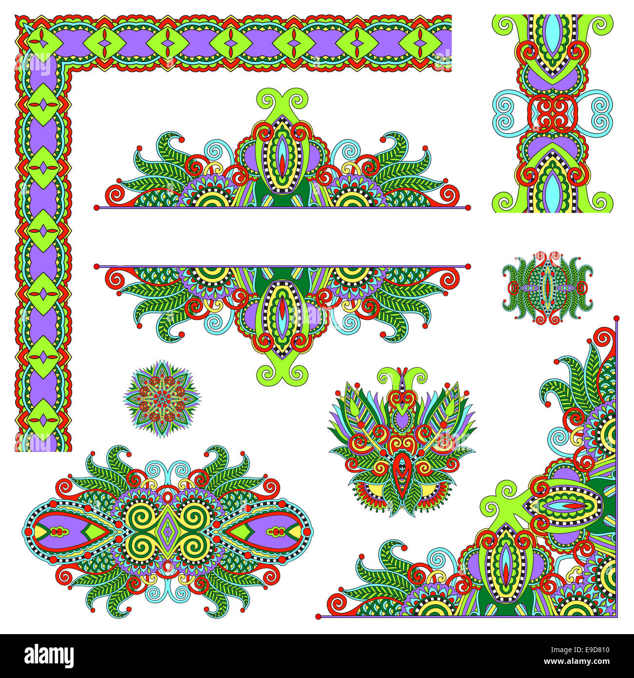 Paisley Page Border