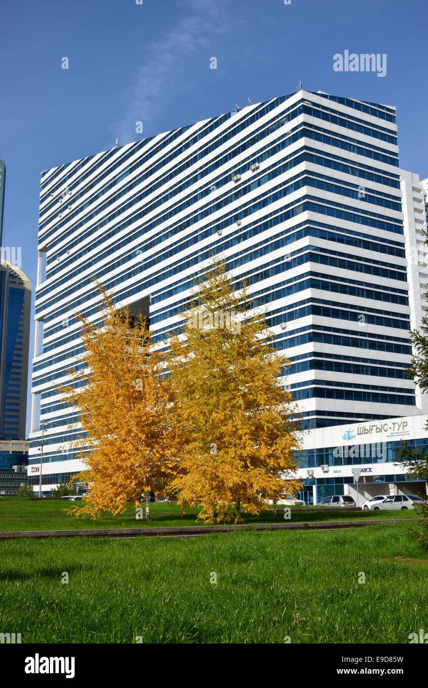 A view in Astana in autumn Stock Photo - Alamy