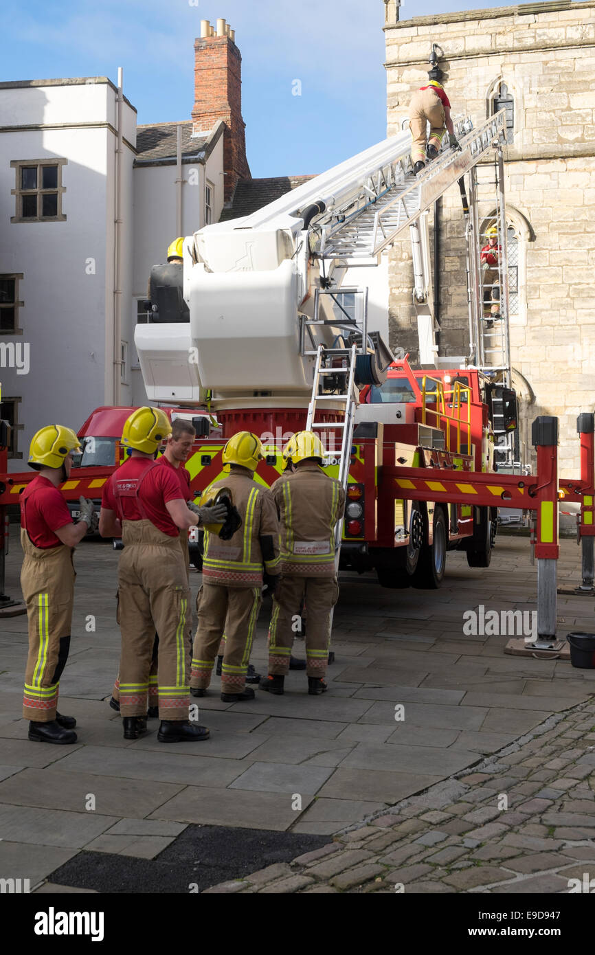 Lincolnshire Fire And Rescue Stock Photo - Alamy