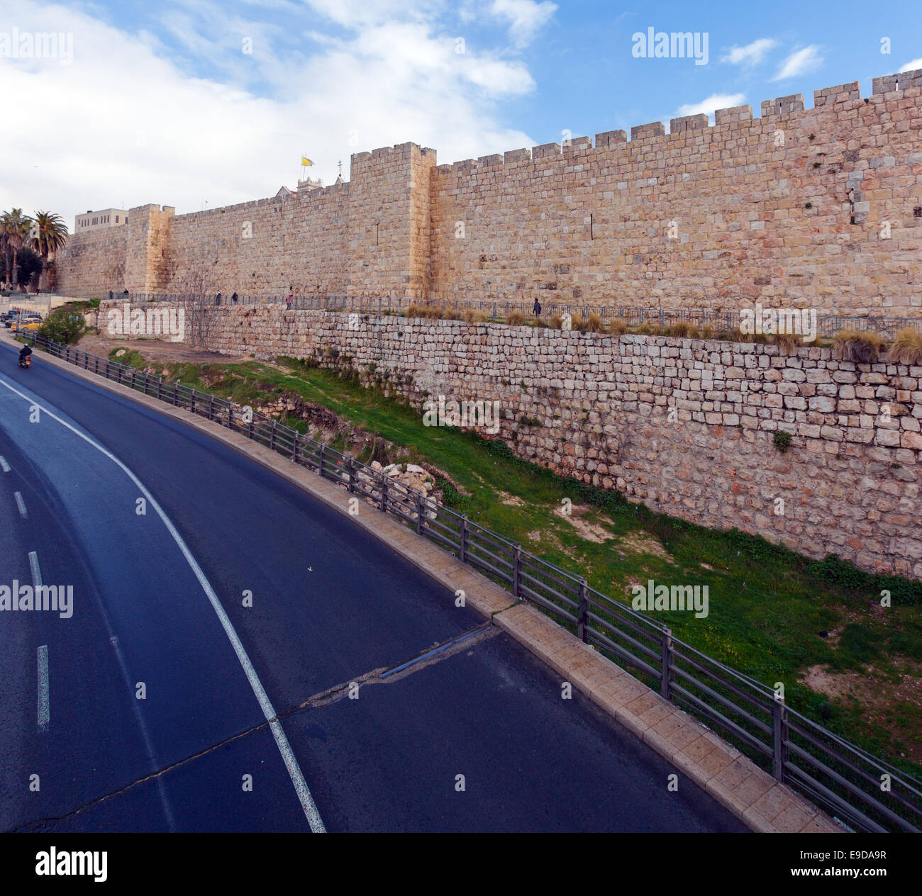 Walls of Ancient City, Jerusalem Stock Photo - Alamy