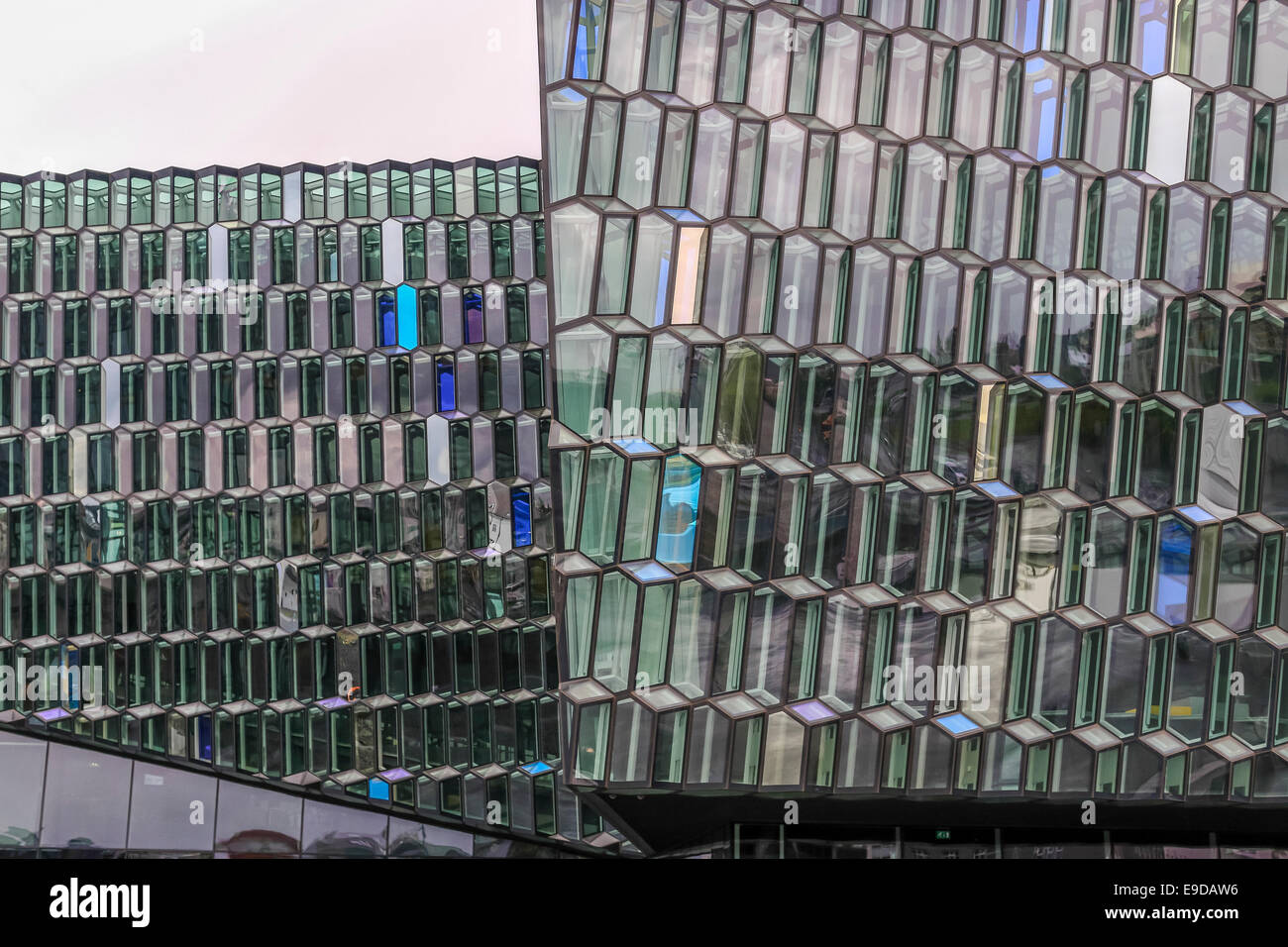 Modern architecture of Reykjavik Harpa opera house Stock Photo - Alamy