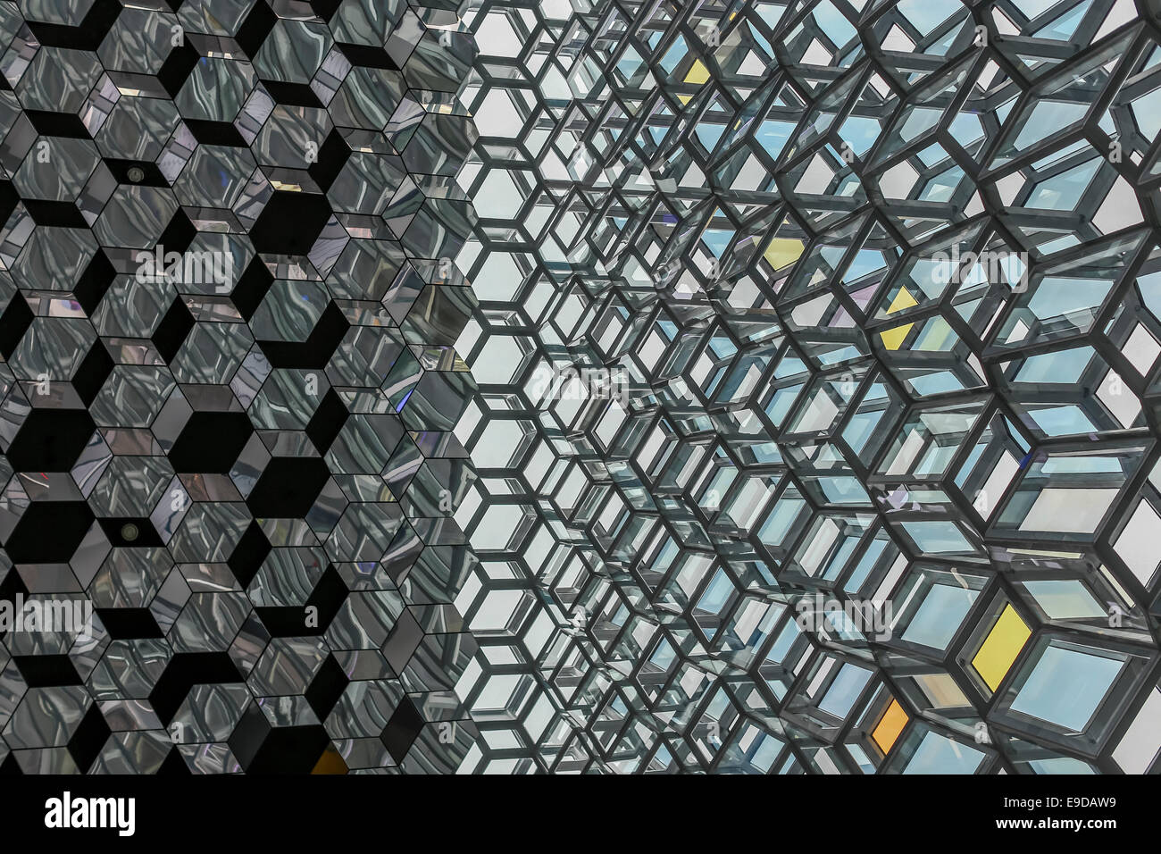 Modern architecture of Reykjavik Harpa opera house Stock Photo - Alamy