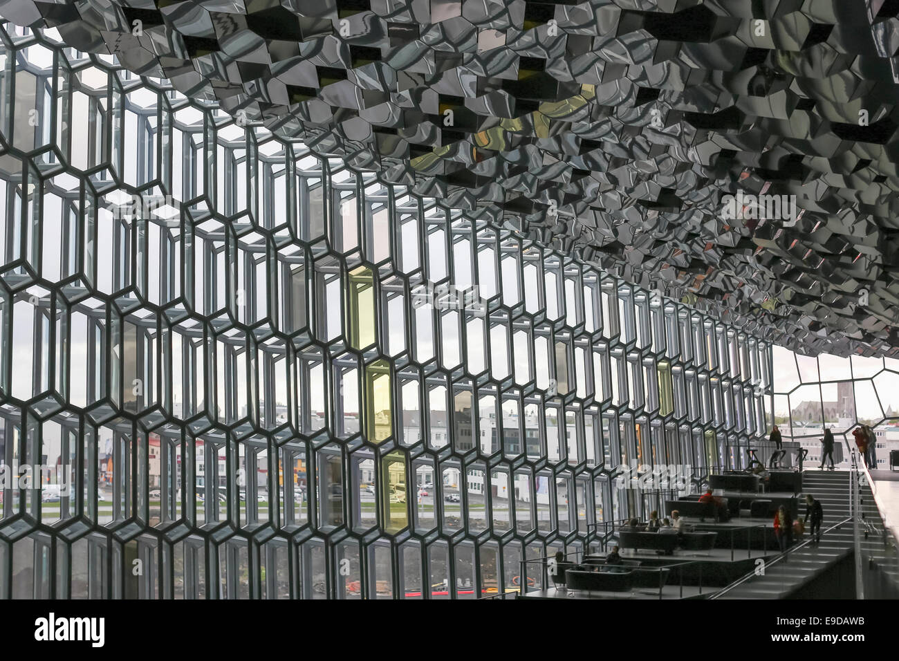 Modern architecture of Reykjavik Harpa opera house Stock Photo - Alamy