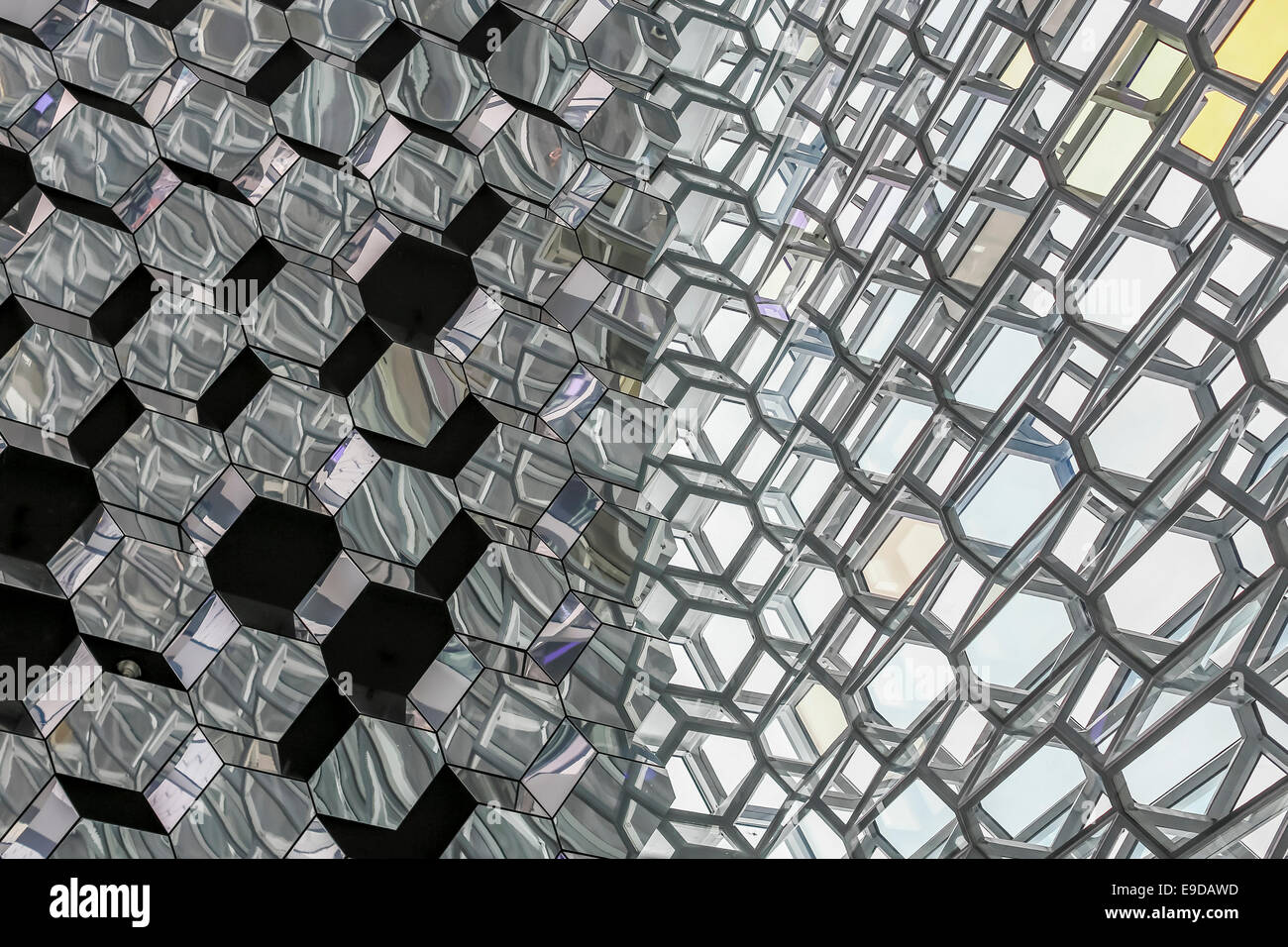 Modern architecture of Reykjavik Harpa opera house Stock Photo - Alamy