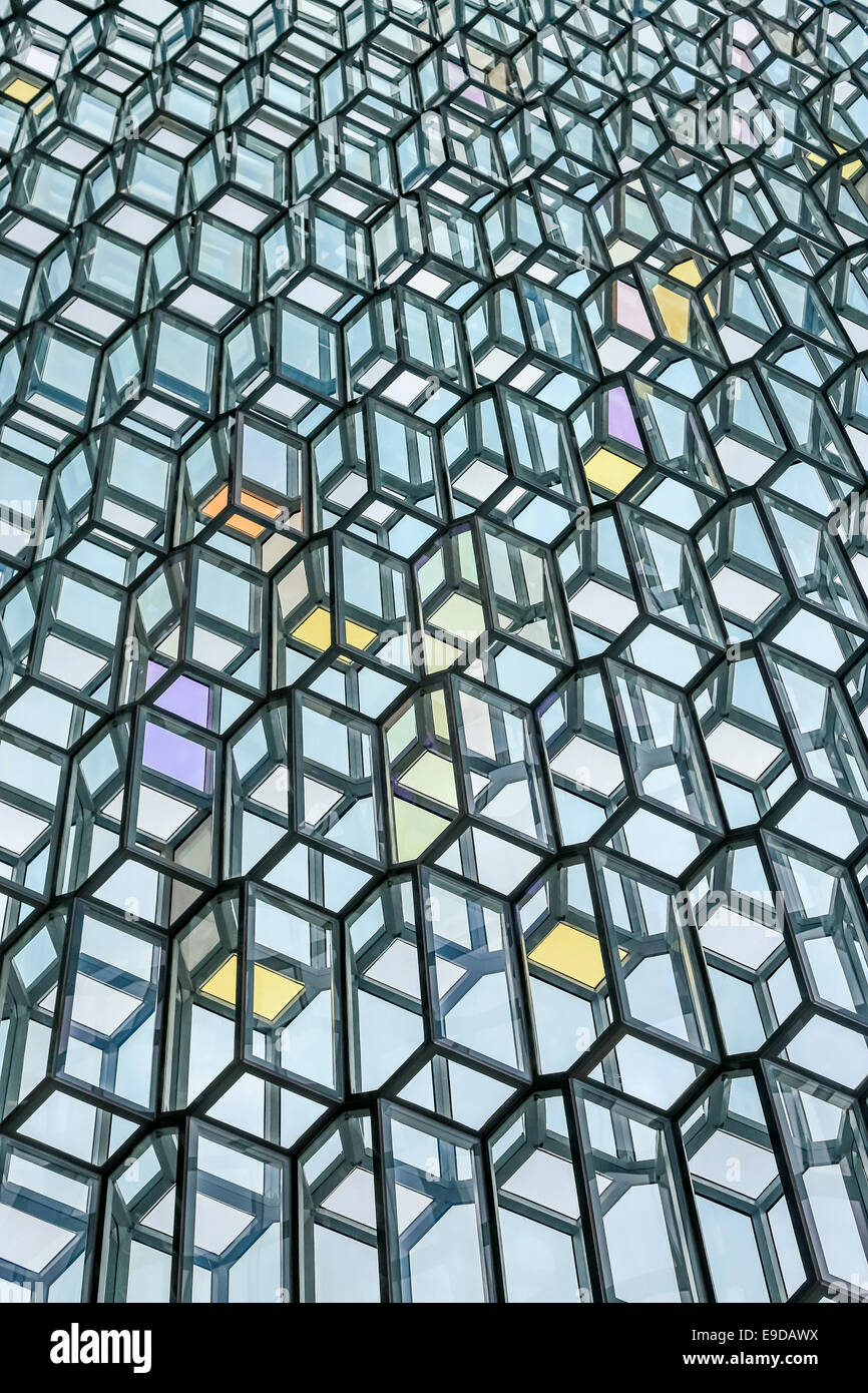 Modern architecture of Reykjavik Harpa opera house Stock Photo - Alamy