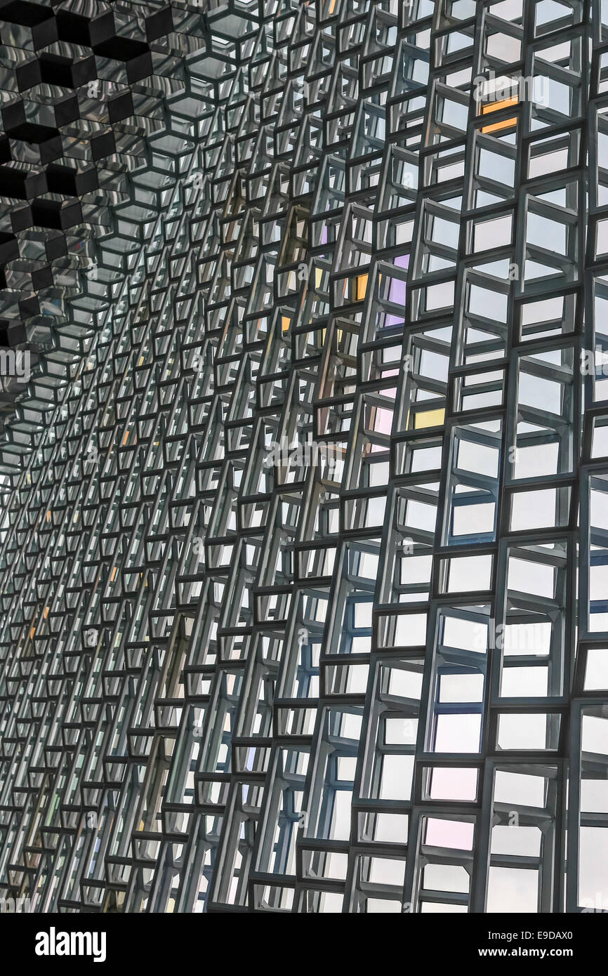 Modern architecture of Reykjavik Harpa opera house Stock Photo - Alamy
