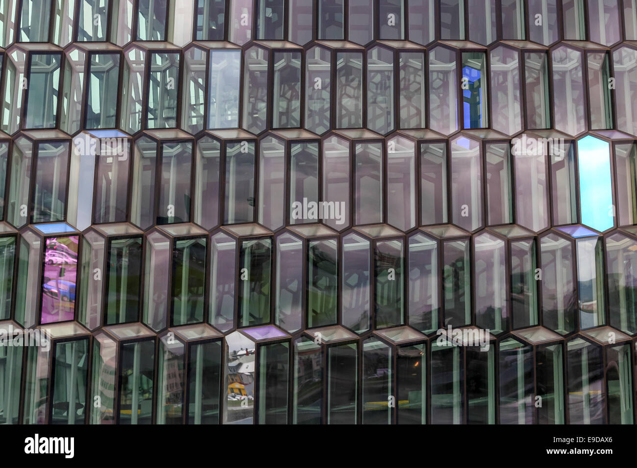 Modern architecture of Reykjavik Harpa opera house Stock Photo - Alamy