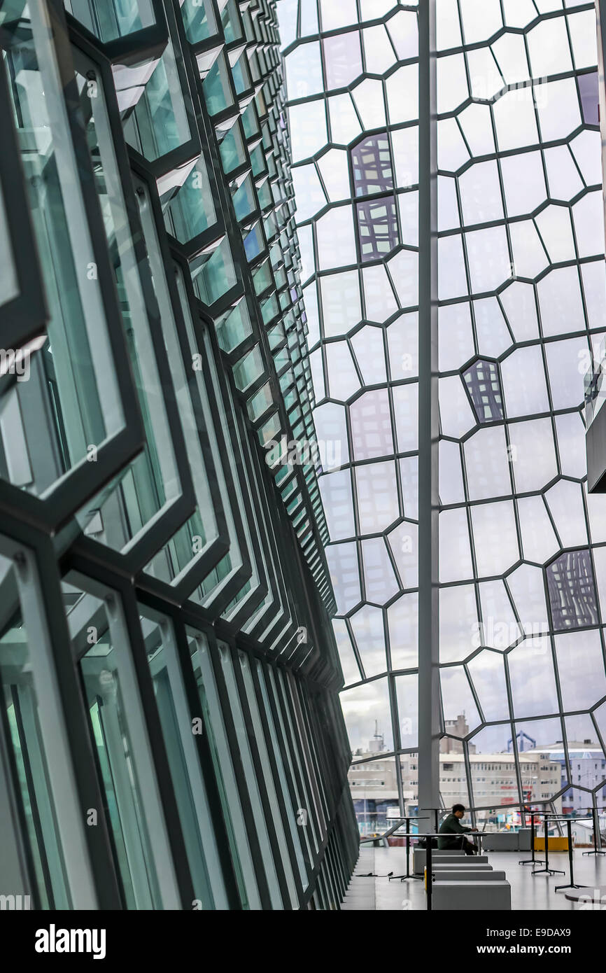 Modern architecture of Reykjavik Harpa opera house Stock Photo - Alamy