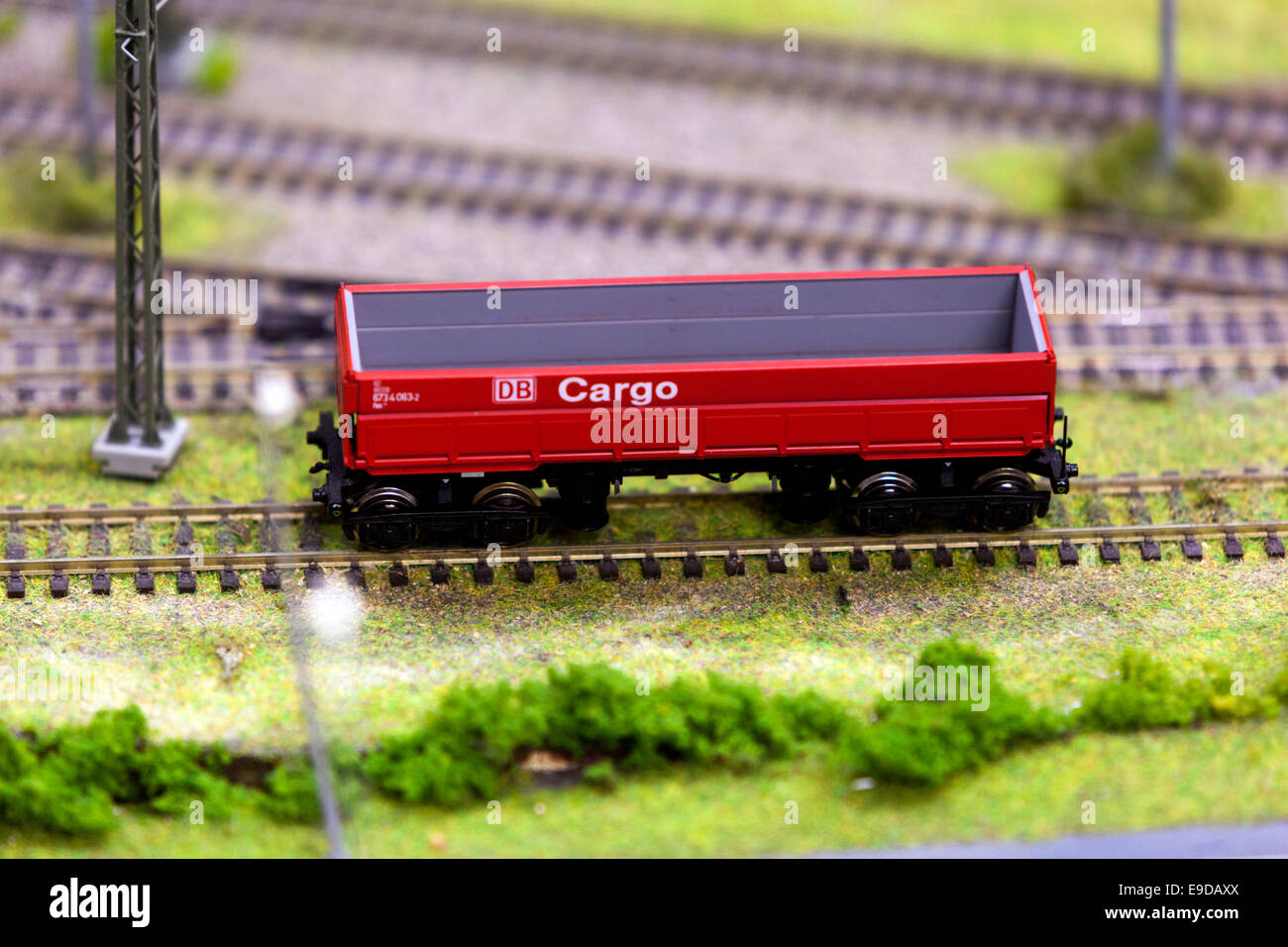 Railway model, Prague Czech Republic Stock Photo - Alamy
