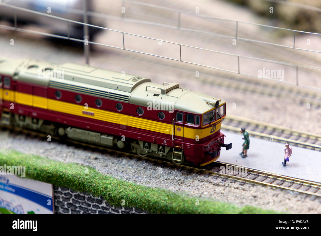 Railway model, Prague Czech Republic Stock Photo - Alamy
