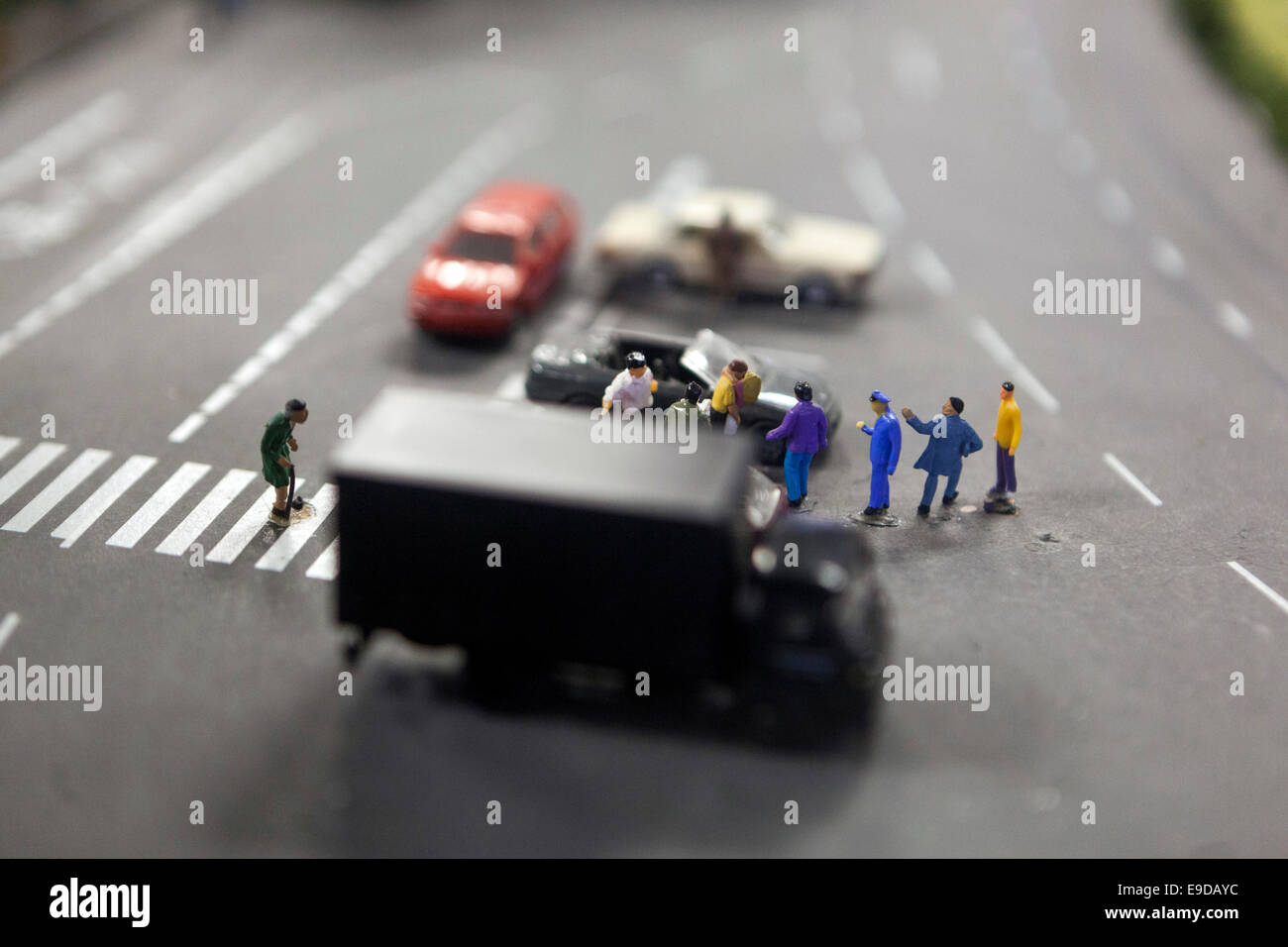 Railway model, Prague Czech Republic Stock Photo - Alamy