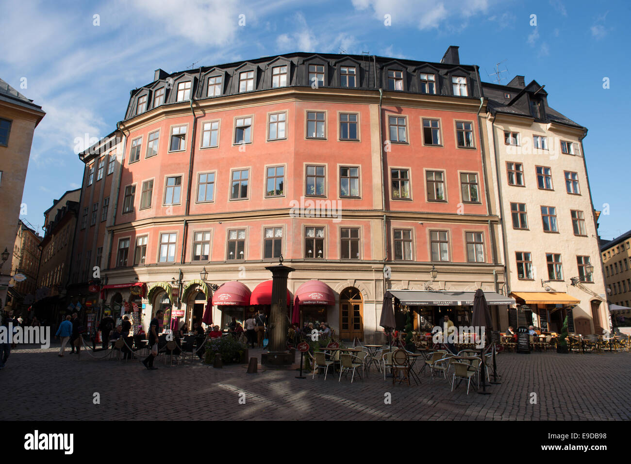 Järntorget-square in the old town ( gamla stan) of stockholm sweden ...