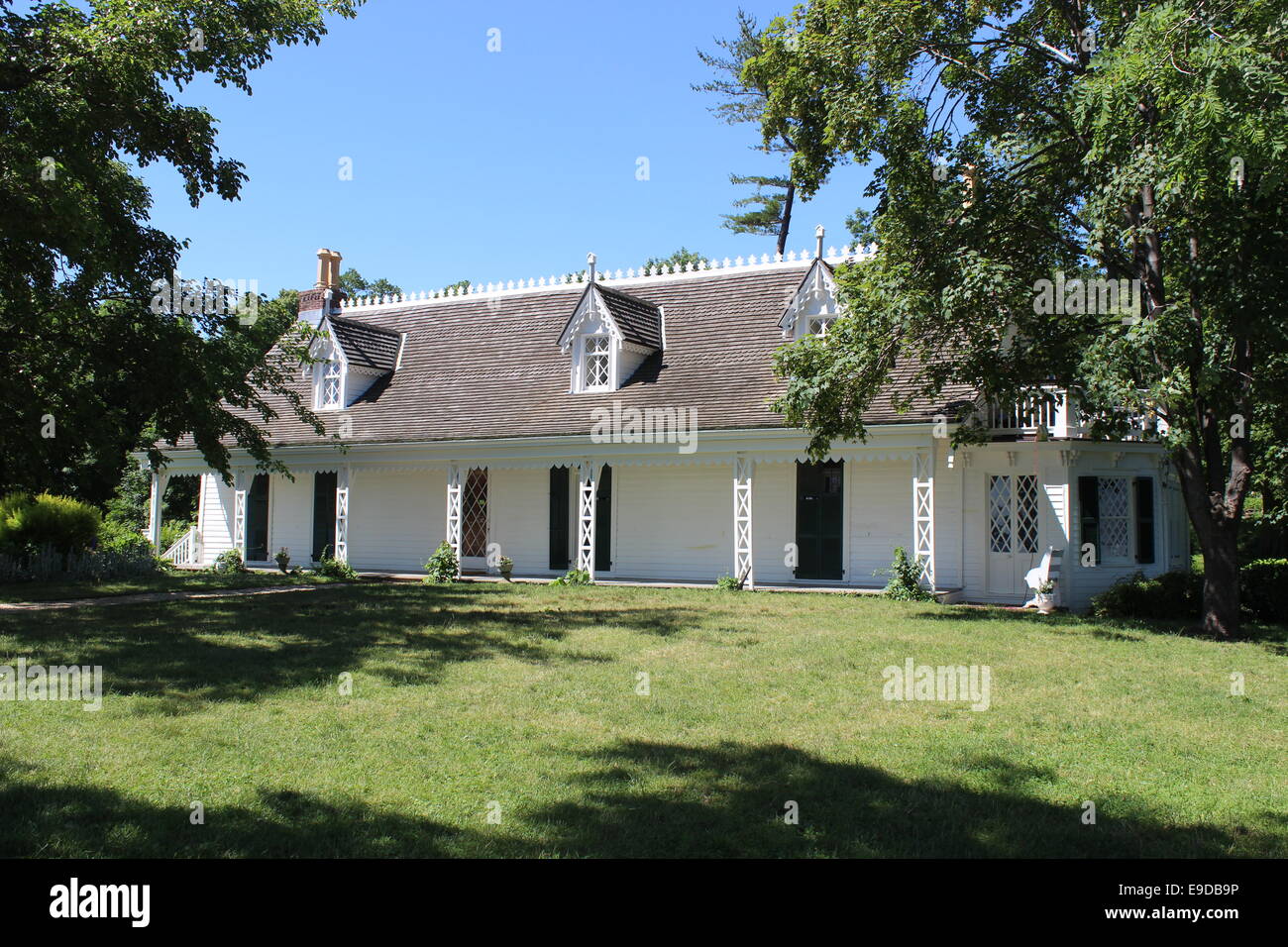 18th century colonial house america hi-res stock photography and images ...