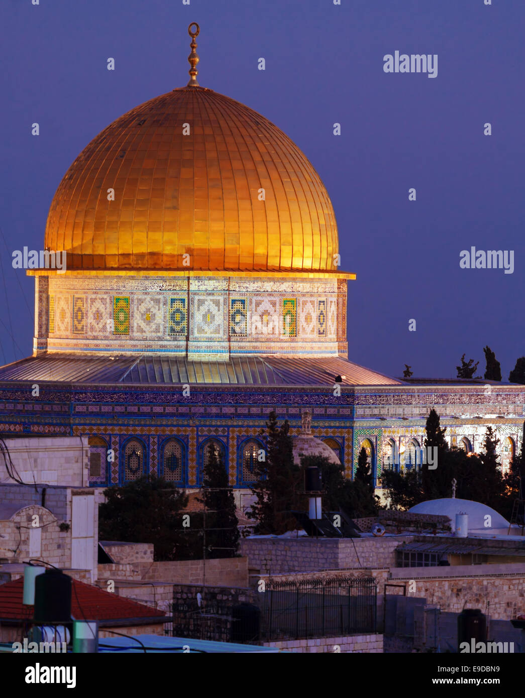 Al-Aqsa Mosque on Temple Mount of Old City, Jerusalem Stock Photo - Alamy