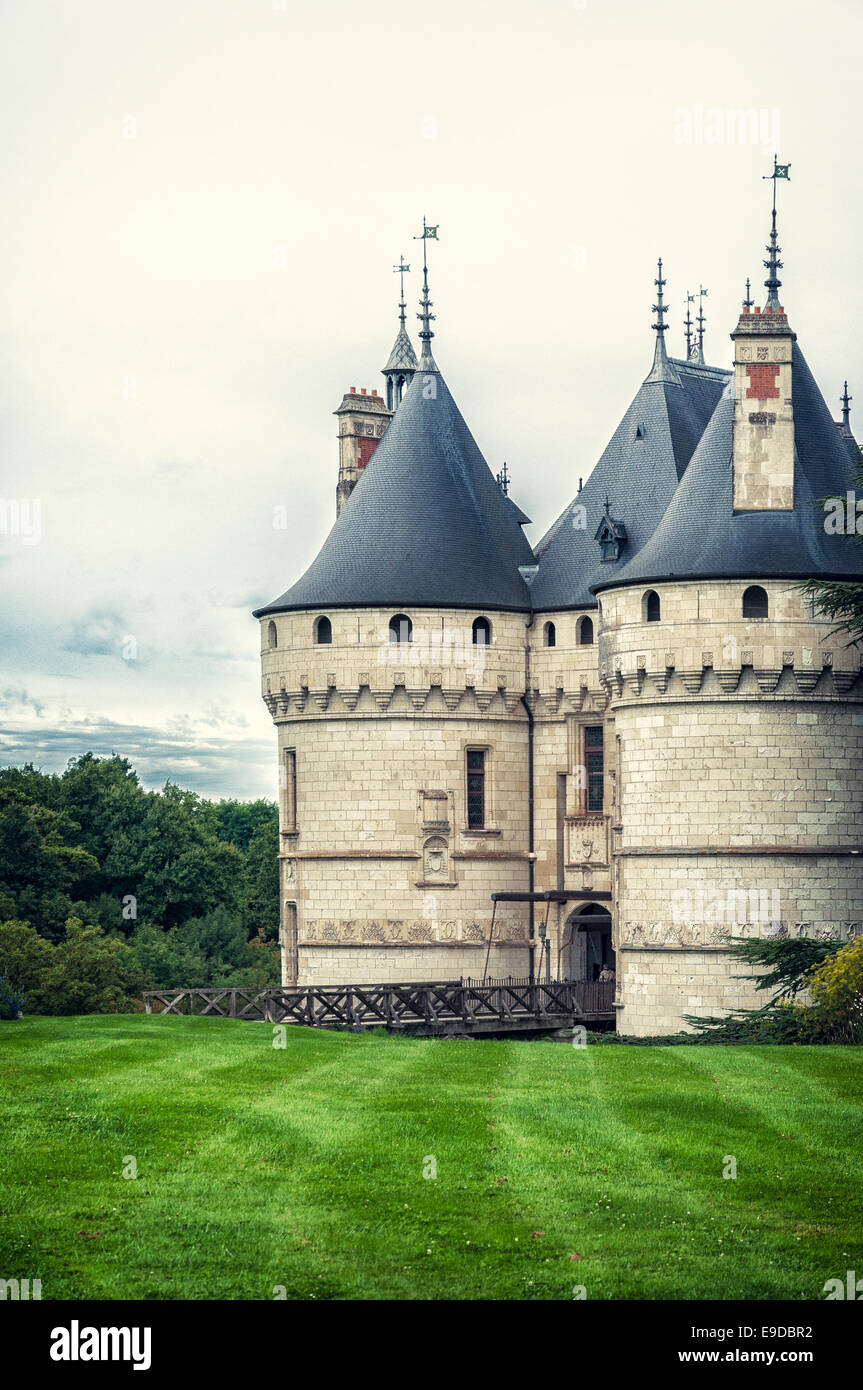 Landscape of chateau chaumont hi-res stock photography and images - Alamy