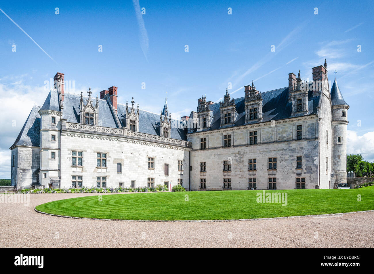 Exterior facade amboise castle hi-res stock photography and images - Alamy