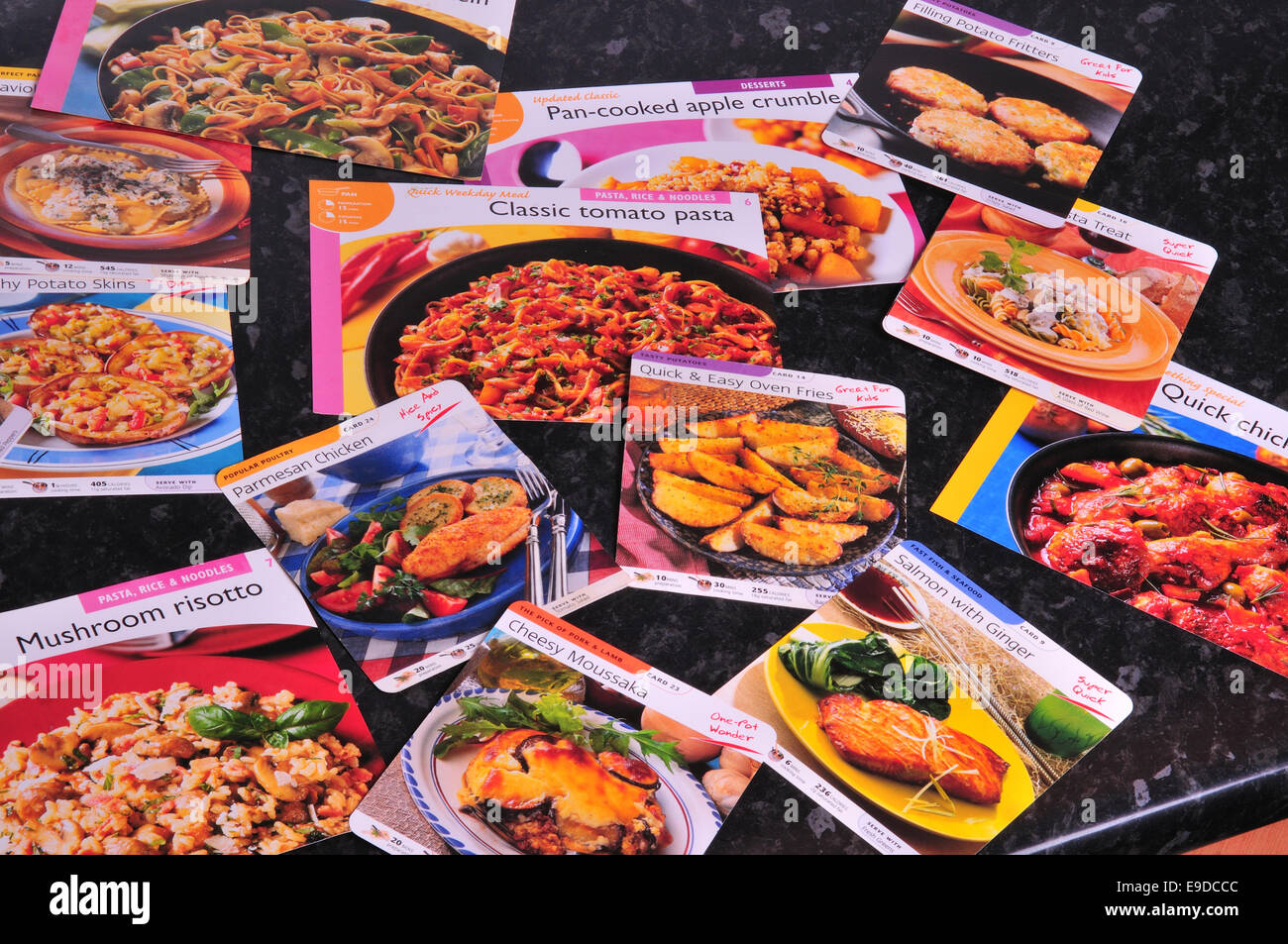 Cooking cards hi-res stock photography and images - Alamy