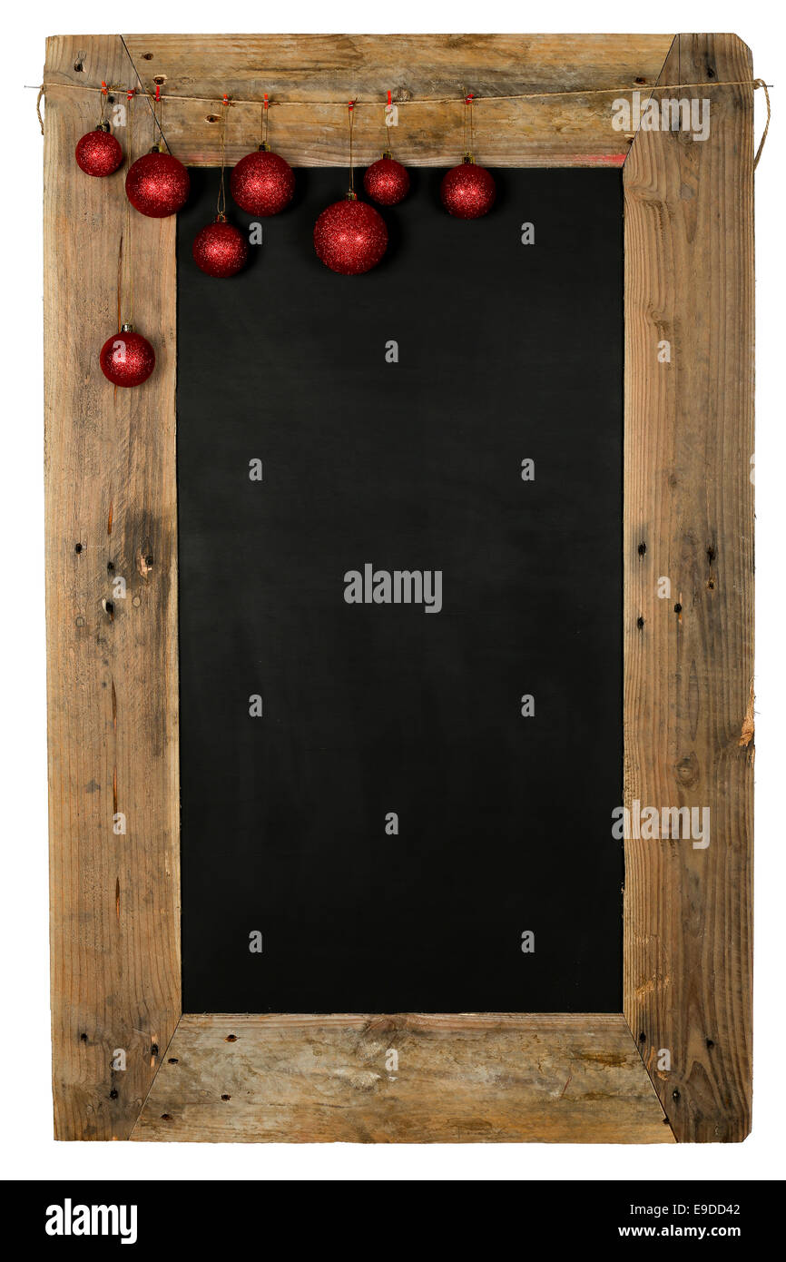Chalkboard christmas restaurant menu board reclaimed pallet wooden ...