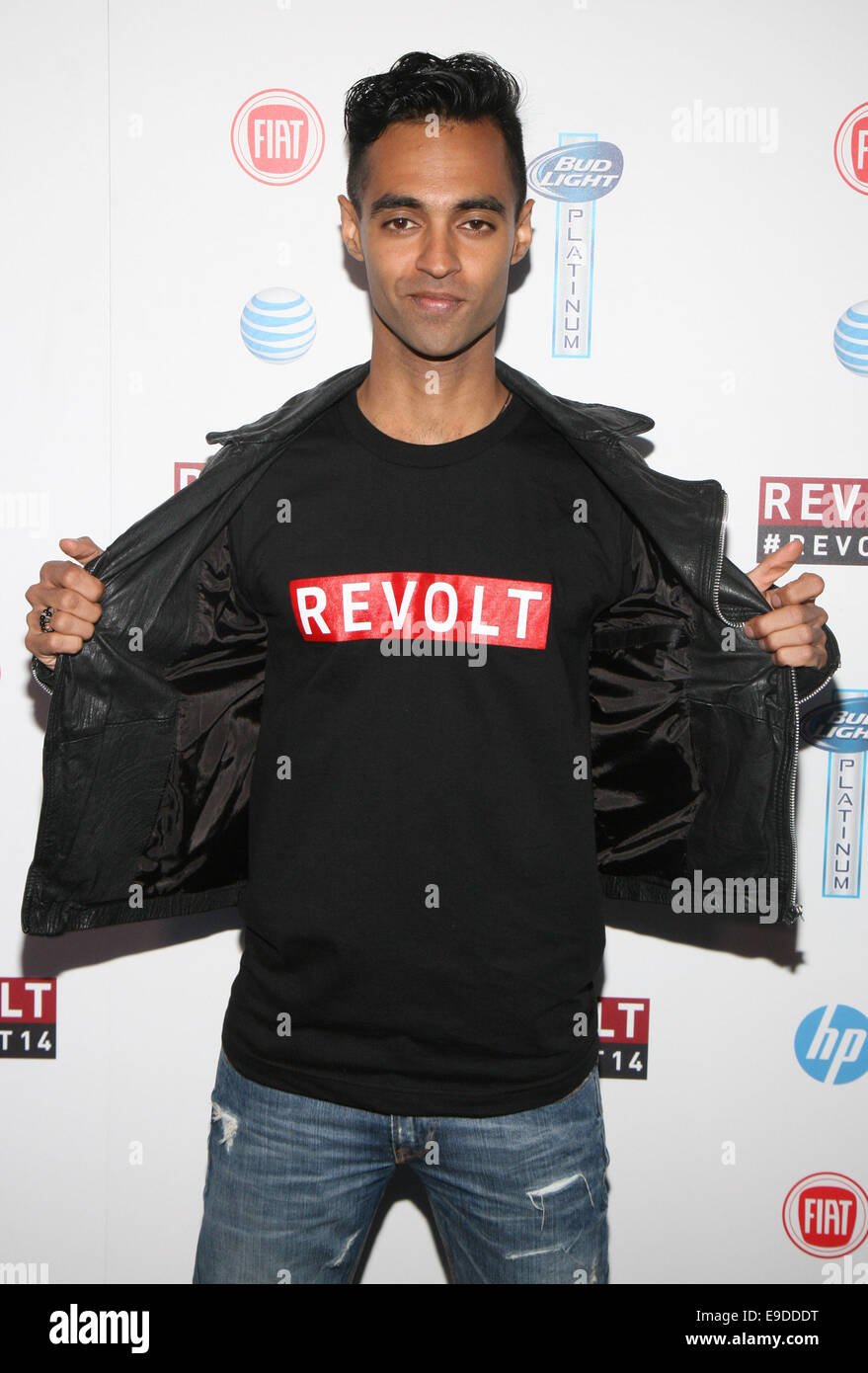 Revolt TV 2014 Upfront presentation at Marquee Featuring: Amrit Singh ...