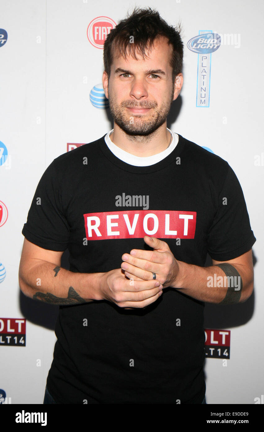 Revolt TV 2014 Upfront presentation at Marquee Featuring: Andy Harms ...