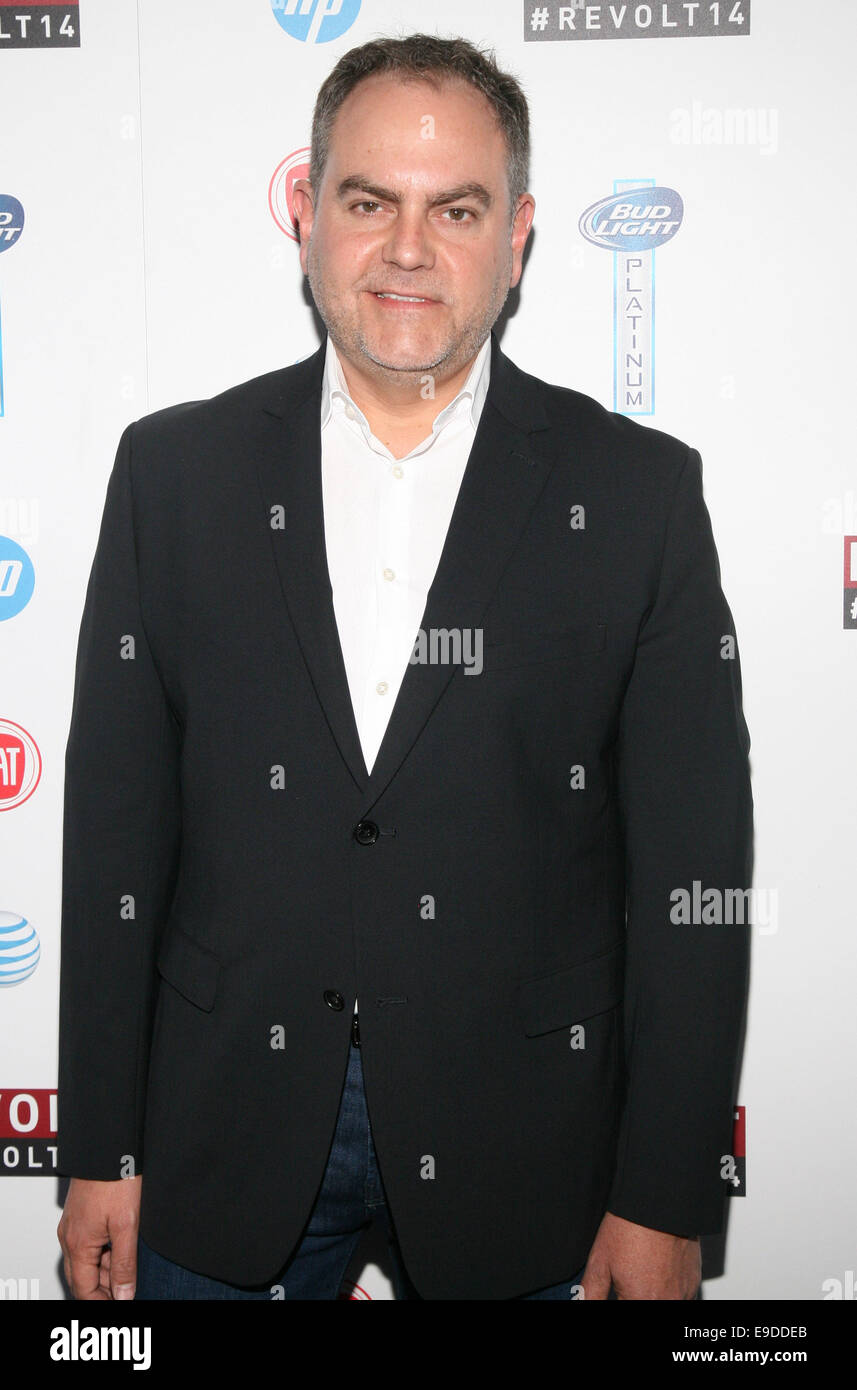 Revolt TV 2014 Upfront presentation at Marquee Featuring: Andy Schuon ...