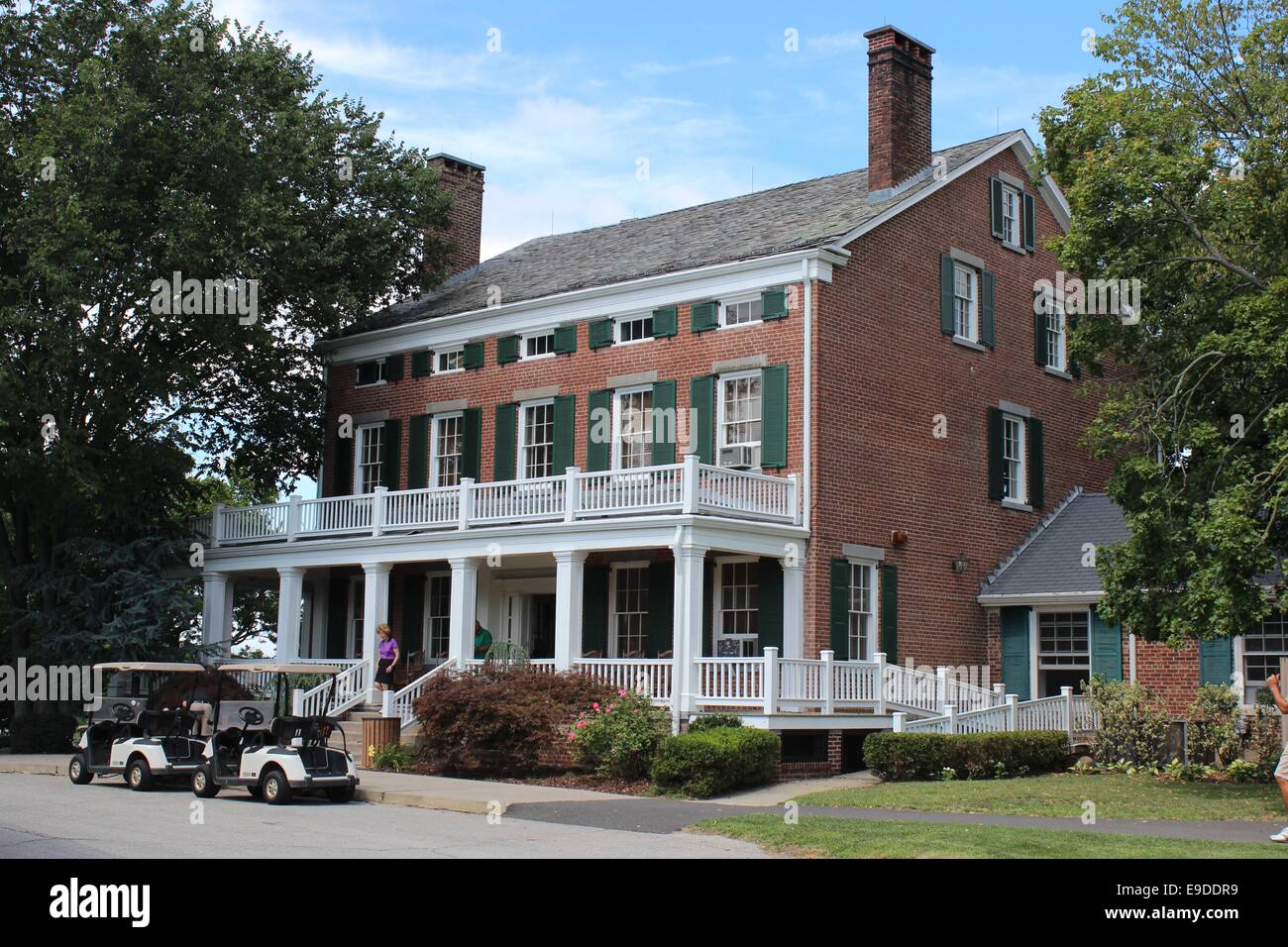 LaTourette House, LaTourette Park, Staten Island, New York Stock Photo ...