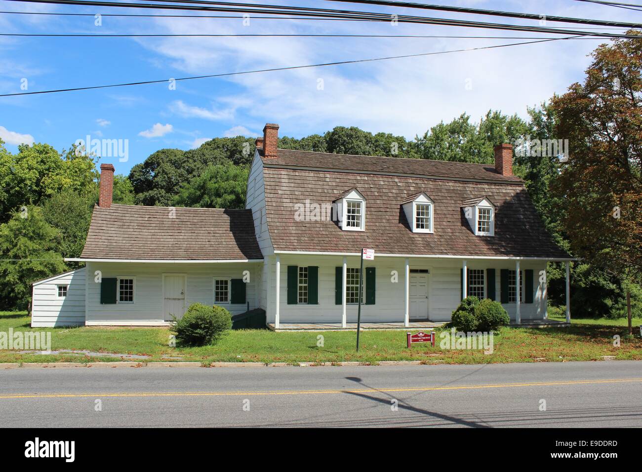Guyon-Lake-Tysen House, built around 1740, now in Historic Richmondtown ...