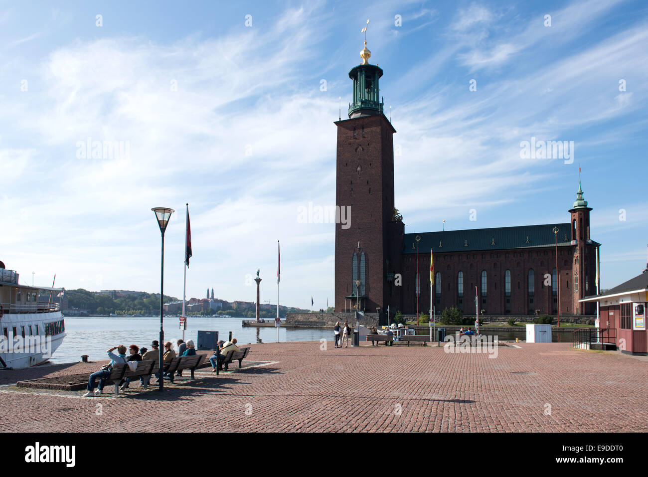 city hall-stadshuset stockholm, sweden Stock Photo - Alamy