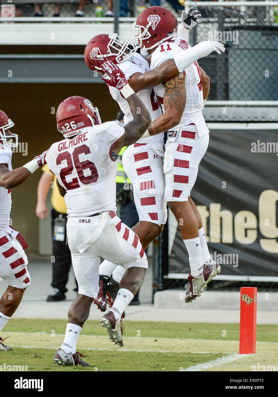 October 25, 2014 - Orlando, FL, U.S: Temple Owls corner back Samuel ...