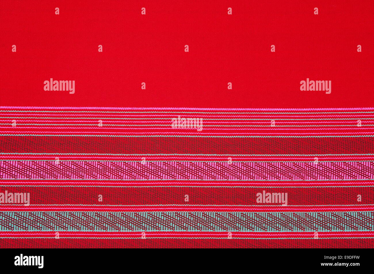 Fabric cloth pattern and texture color red Stock Photo - Alamy
