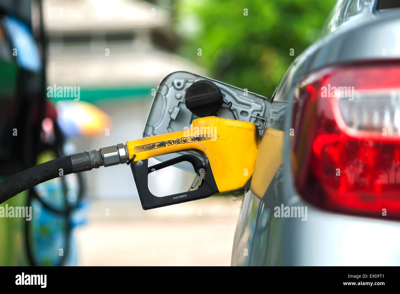 Gas Station pump - petrol Stock Photo - Alamy