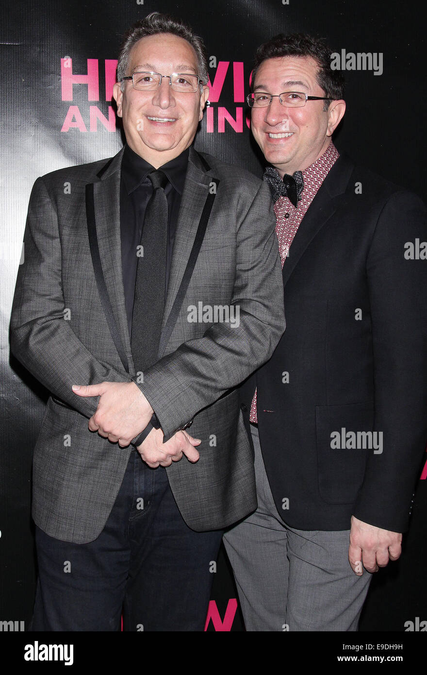 Opening night of Hedwig and the Angry Inch at the Belasco Theatre - Arrivals. Featuring: Moises ...