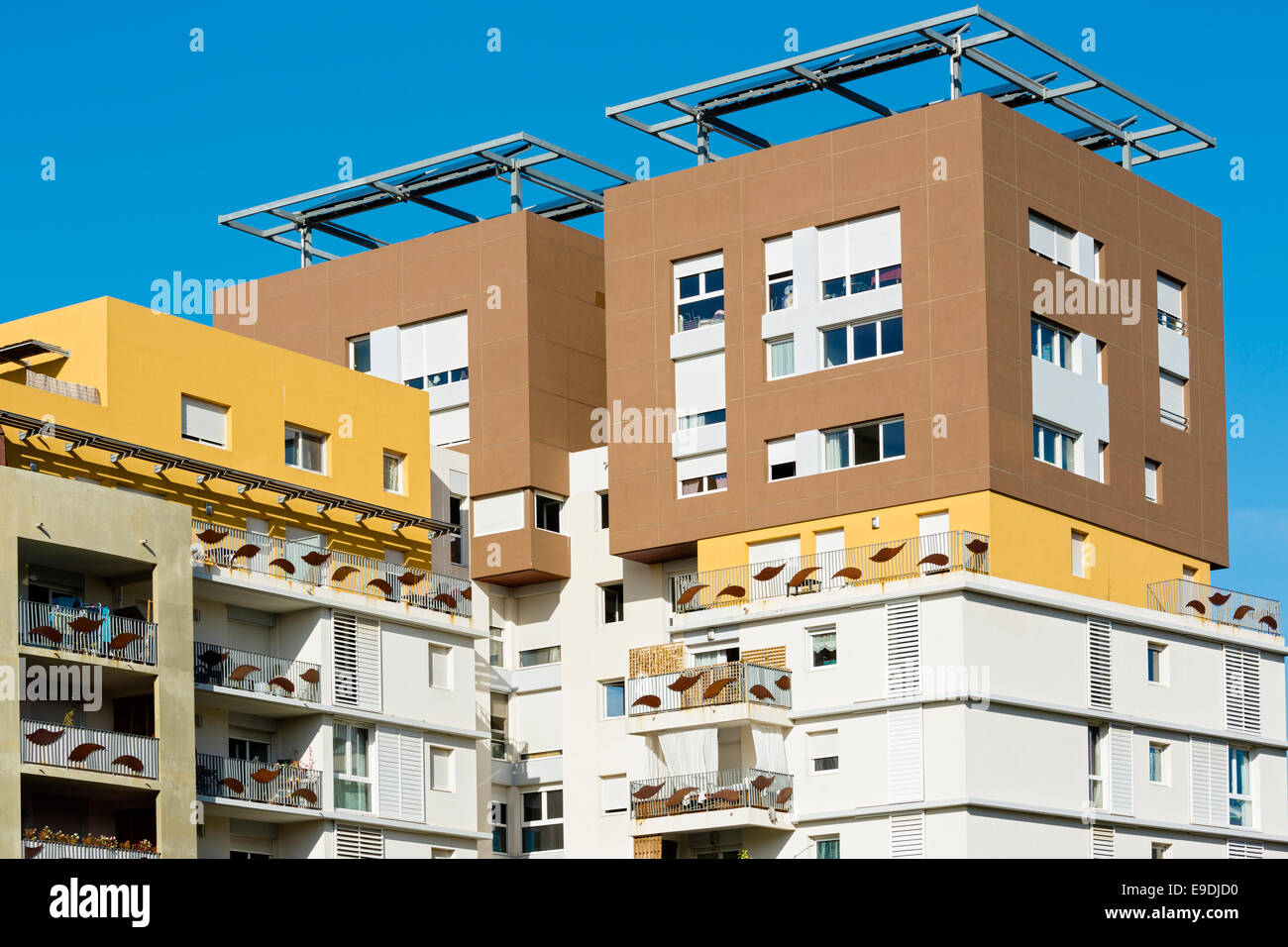 Modern Architecture, District Of Port Marianne, Montpellier, Herault ...