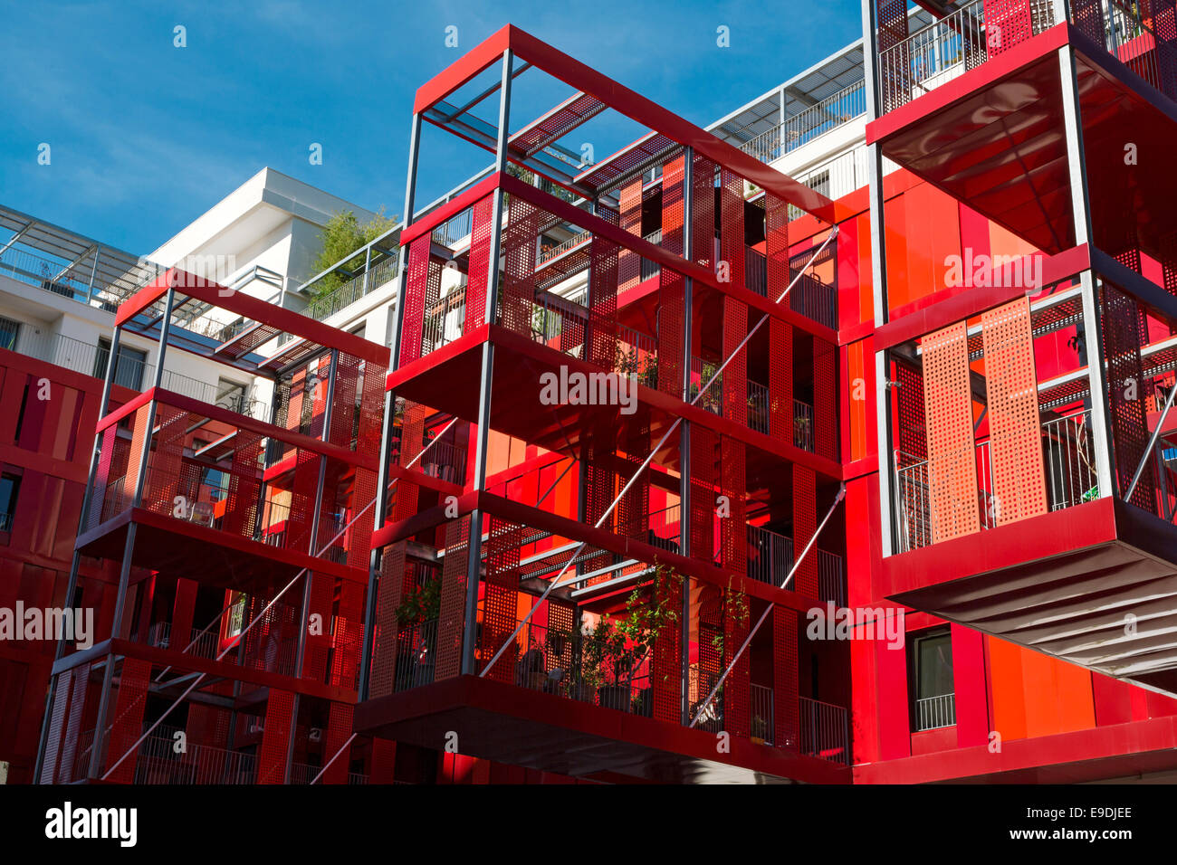 Modern Architecture, District Of Port Marianne, Montpellier, Herault ...