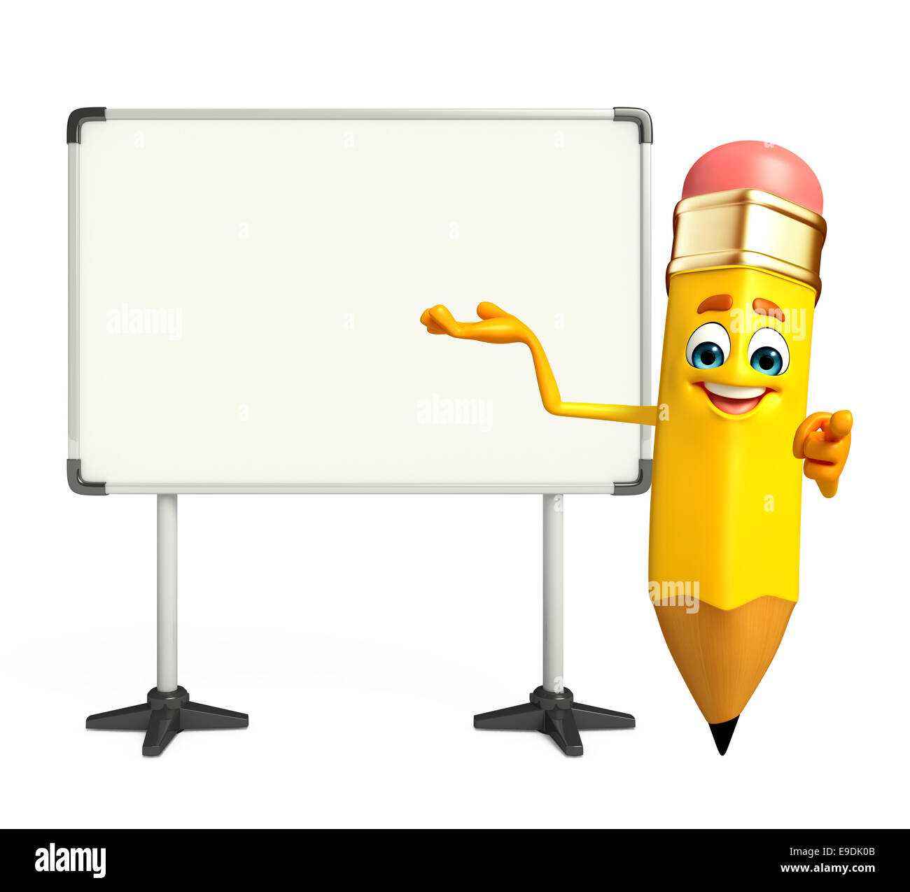 Cartoon character pencil display board hi-res stock photography and ...