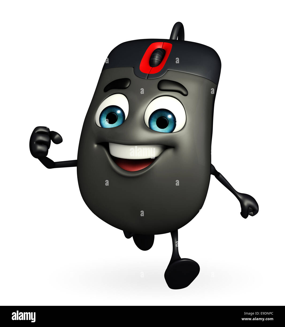 Running computer cartoon character hi-res stock photography and images ...