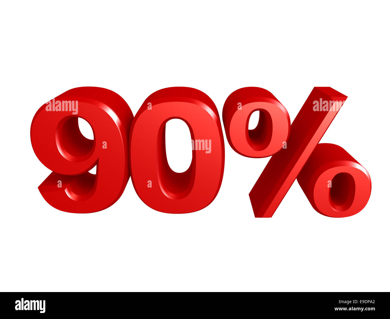 Number 90 Cut Out Stock Images & Pictures - Alamy