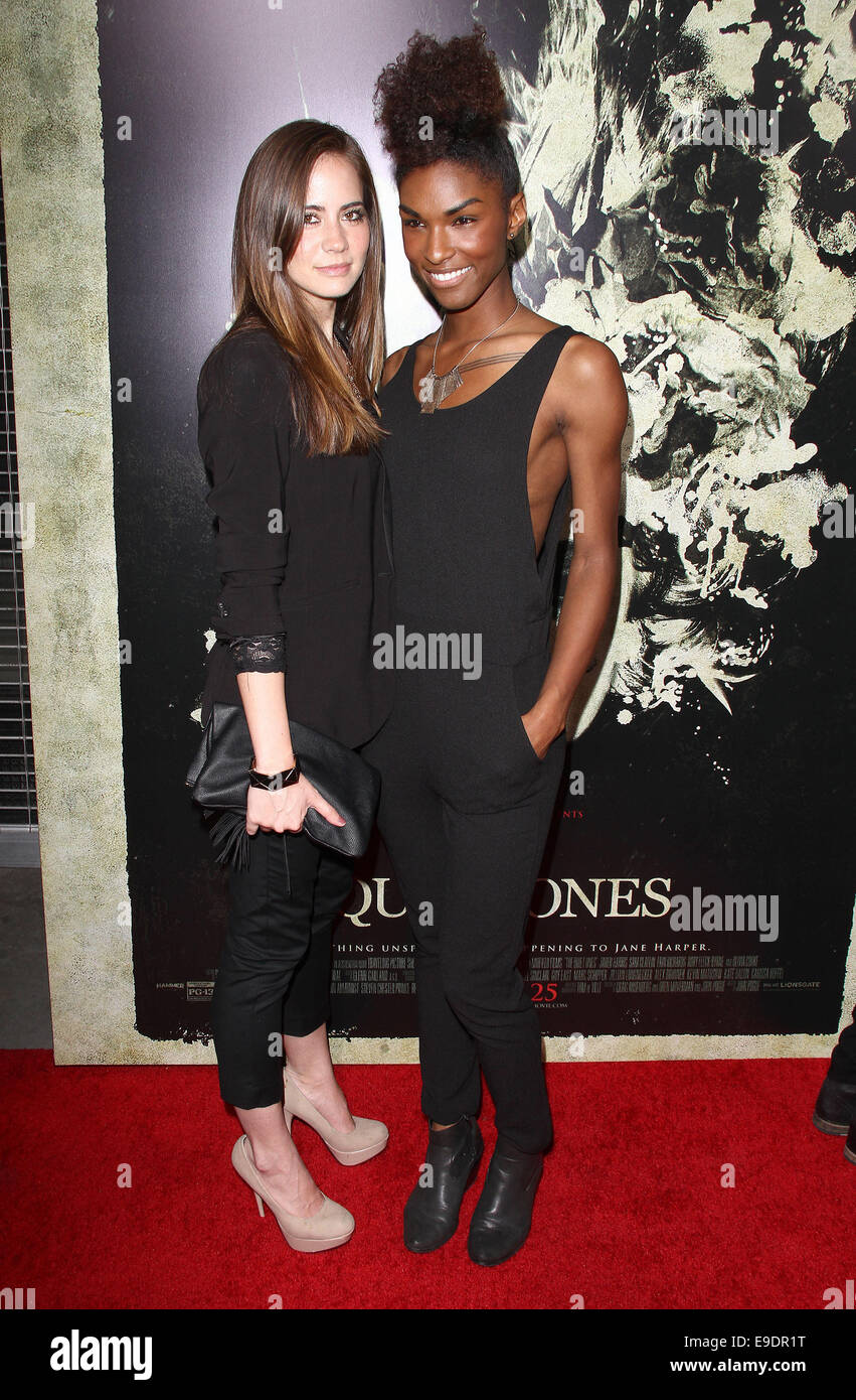 Los Angeles premiere of 'The Quiet Ones' - Arrivals Featuring: Ashley ...