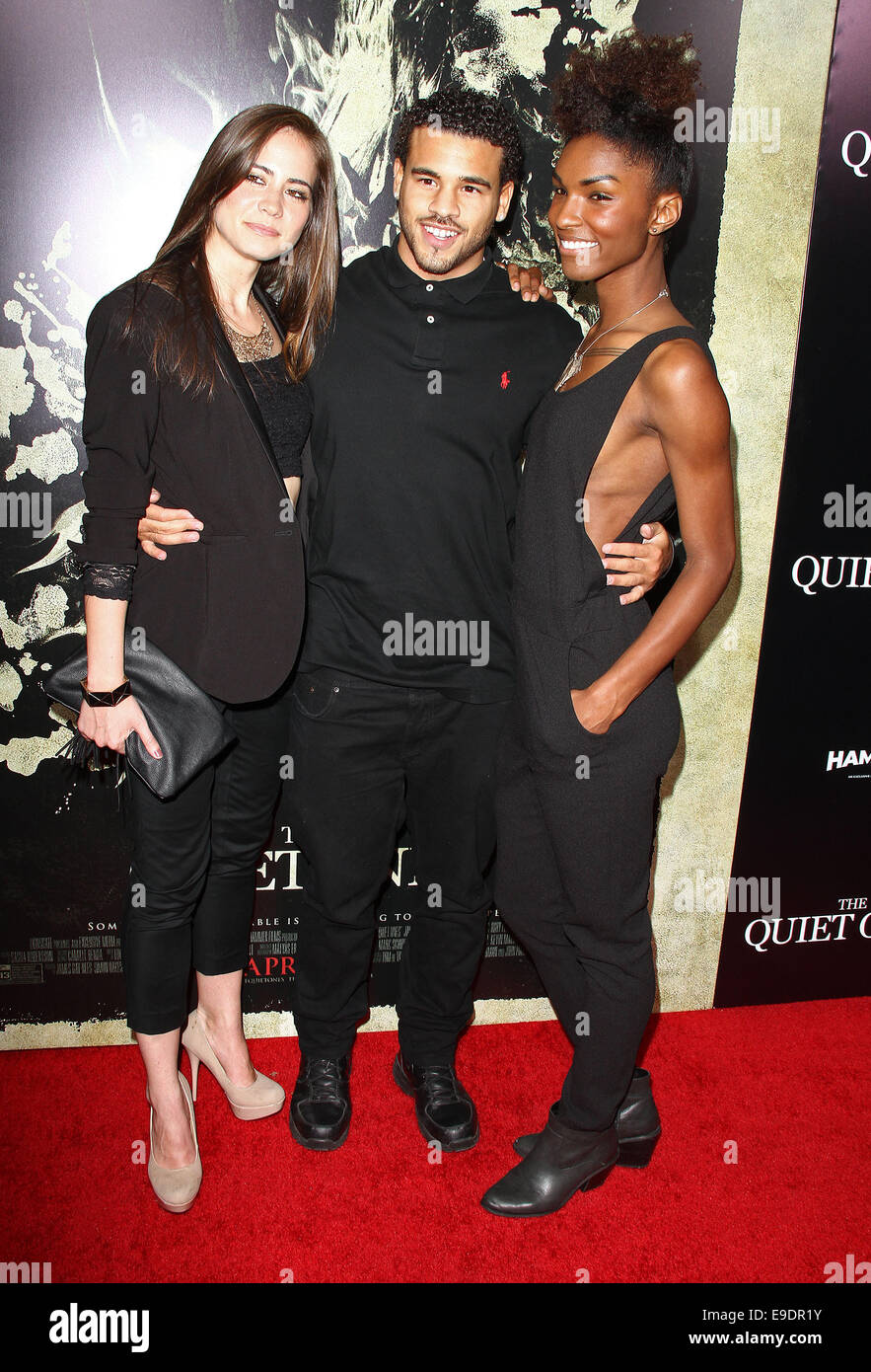 Los Angeles premiere of 'The Quiet Ones' - Arrivals Featuring: Cory ...
