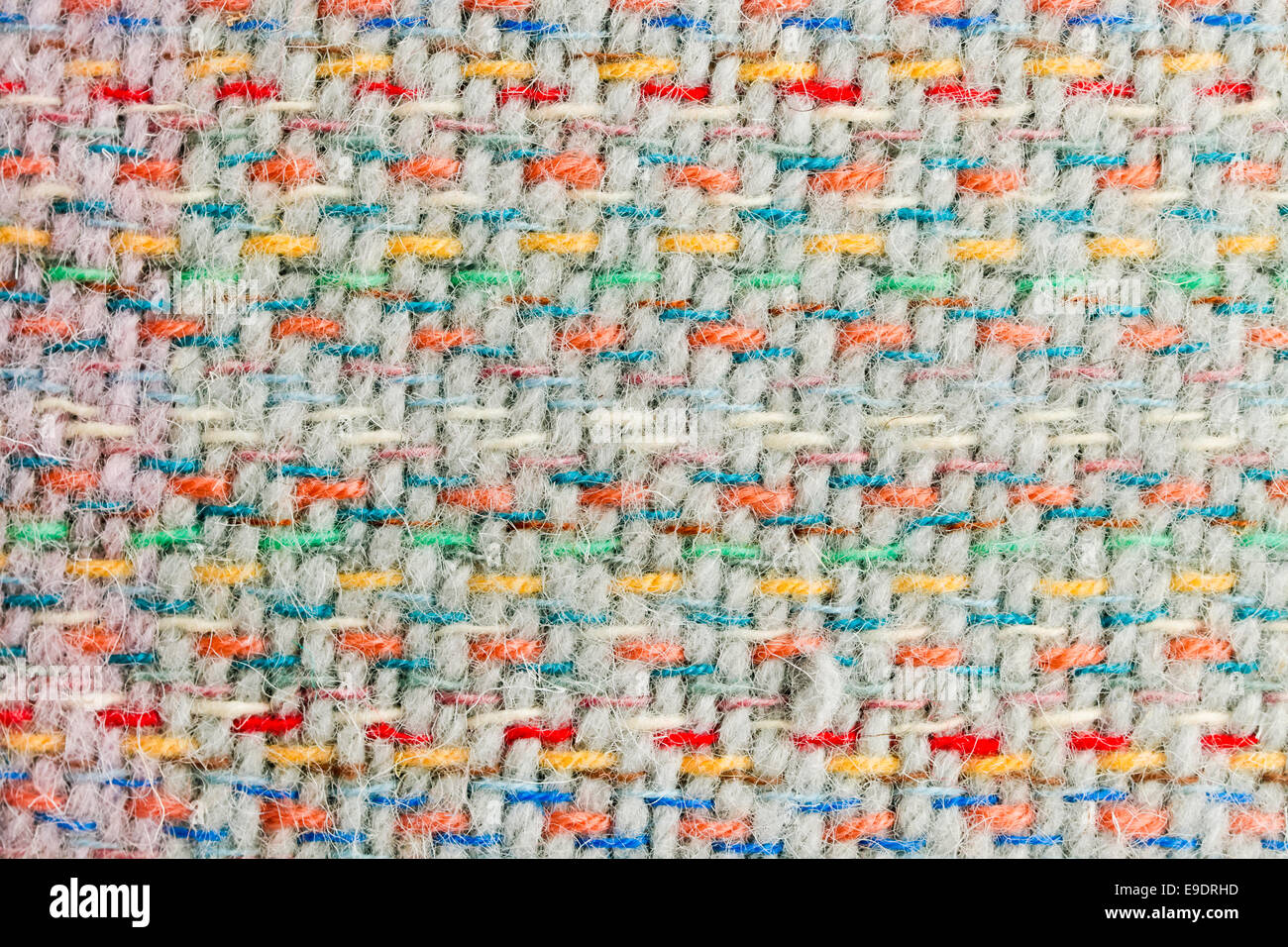 Close up of part of a colorful wool blanket Stock Photo - Alamy