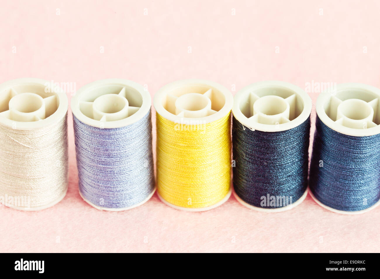 Cotton reels variety hi-res stock photography and images - Alamy