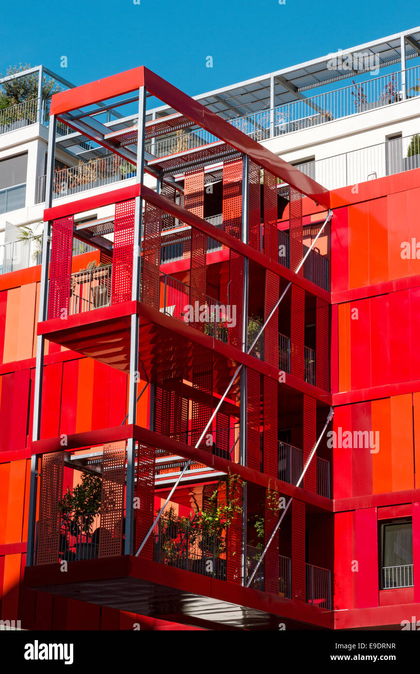 Modern Architecture, District Of Port Marianne, Montpellier, Herault ...