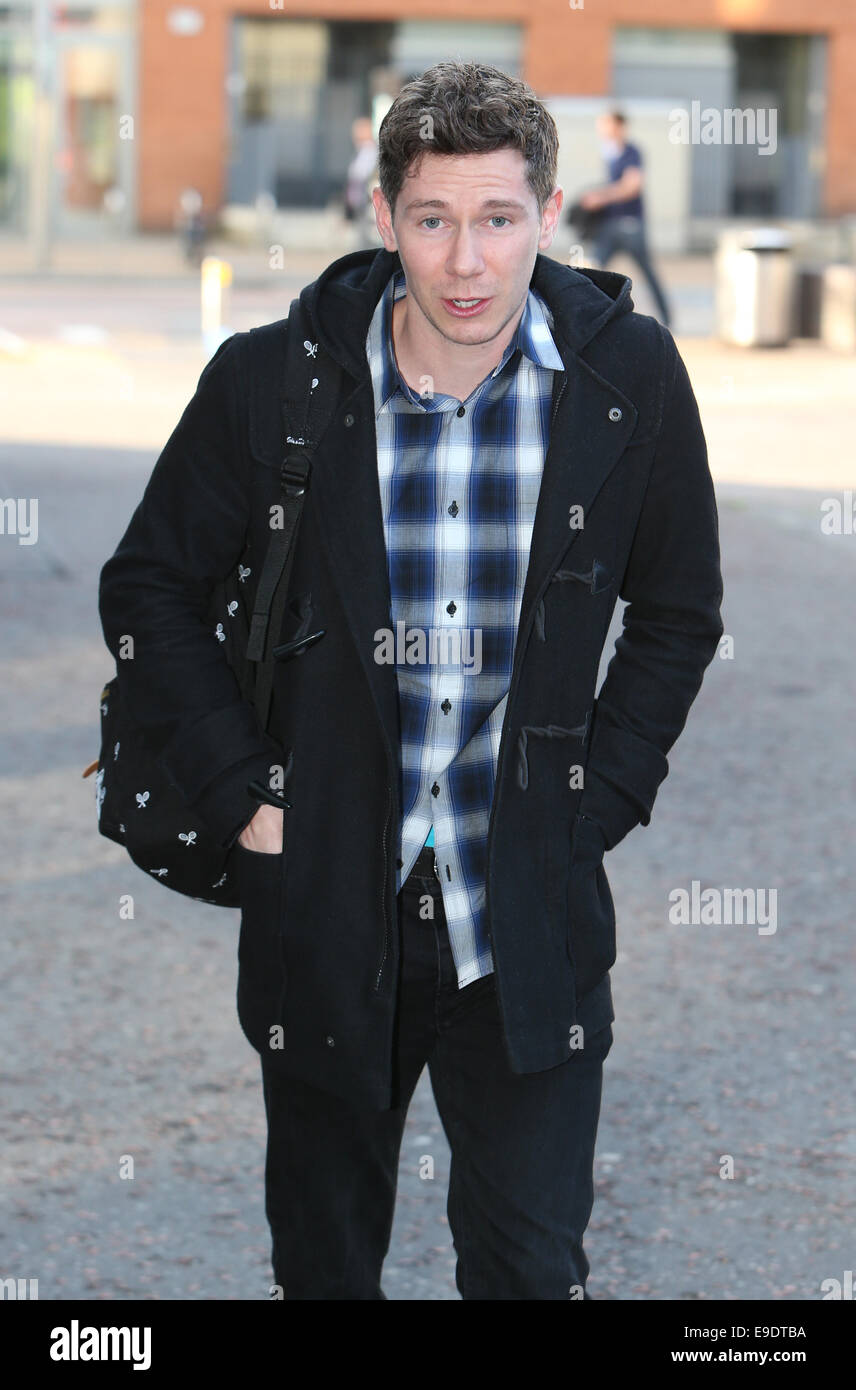 Karl Davies outside the ITV studios Featuring: Karl Davies Where ...