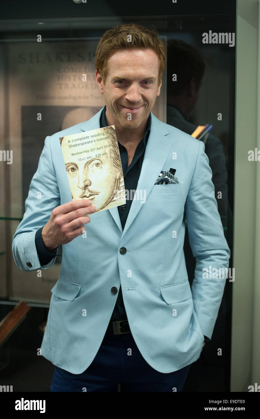 Actor Damian Lewis poses for photographers during Guildhall Library’s ...