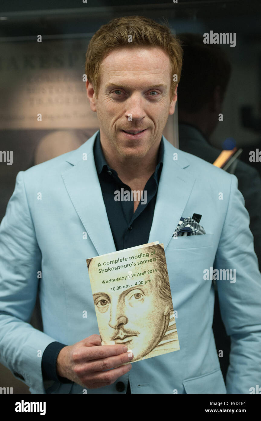 Actor Damian Lewis poses for photographers during Guildhall Library’s ...